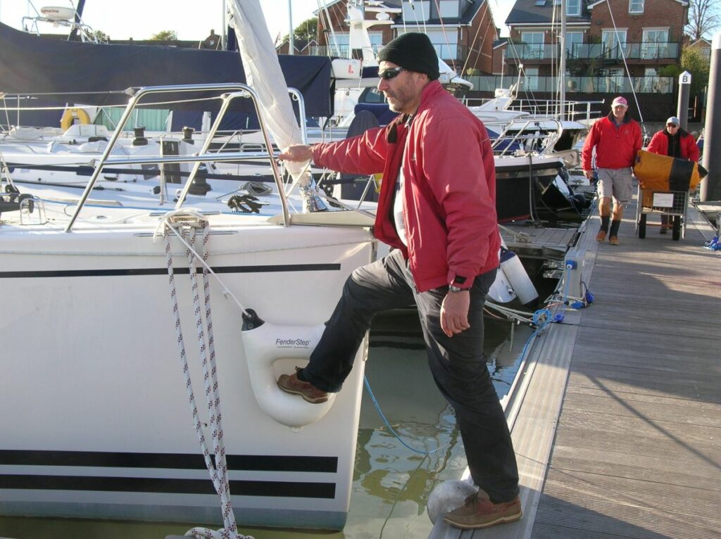 Dan Fender Fender2step, hvit - West System