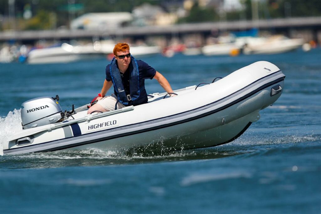 Highfield 290 Ultralite Aluminium RIB - Sort - West System